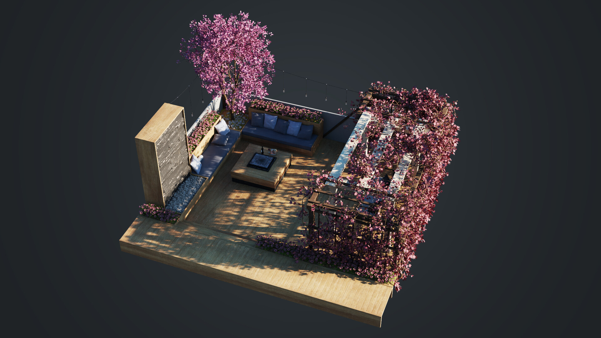 ArtStation - Garden Alcove