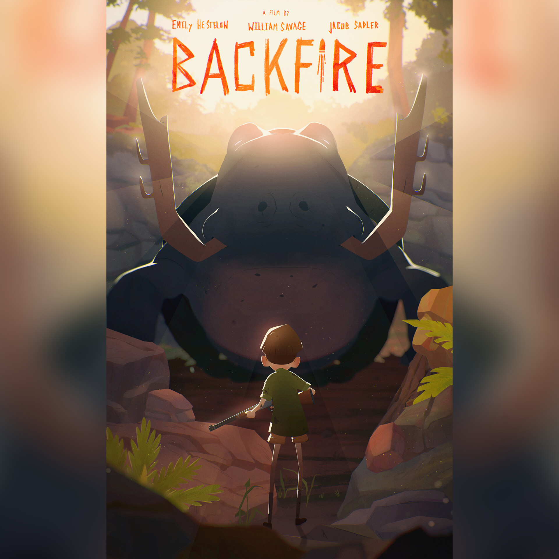 ArtStation - BACKFIRE - Main Poster Art