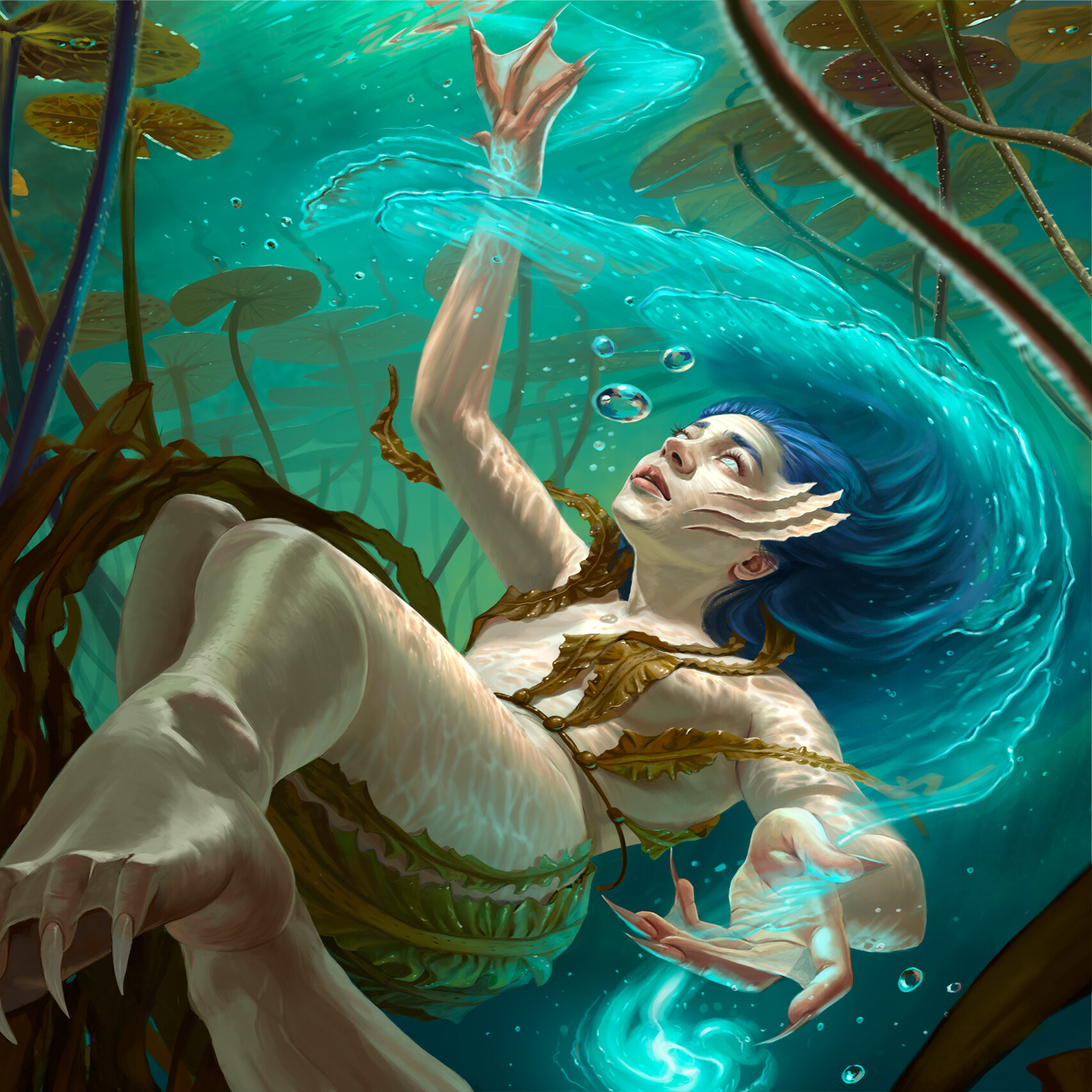 ArtStation - Kendra, sorceress of the shallows