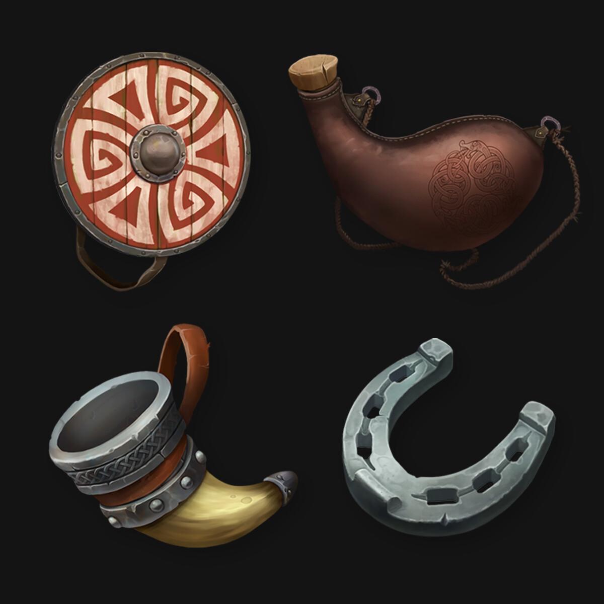 ArtStation - Handpaint item icon pack