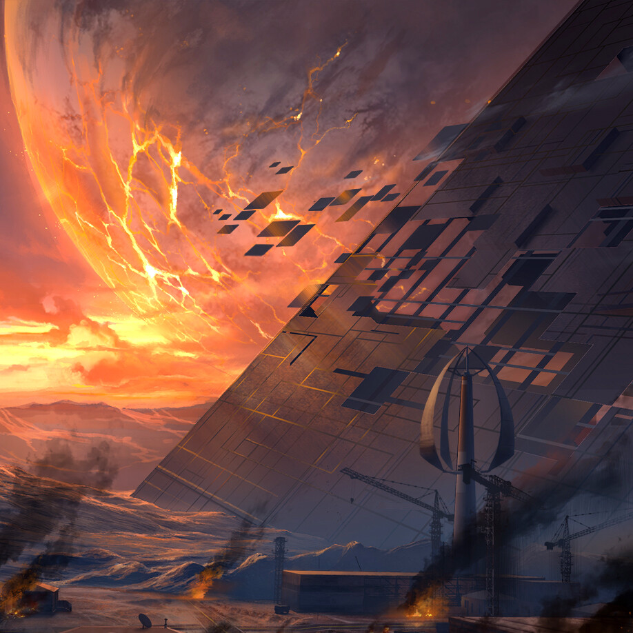 ArtStation - Collapsing Planet