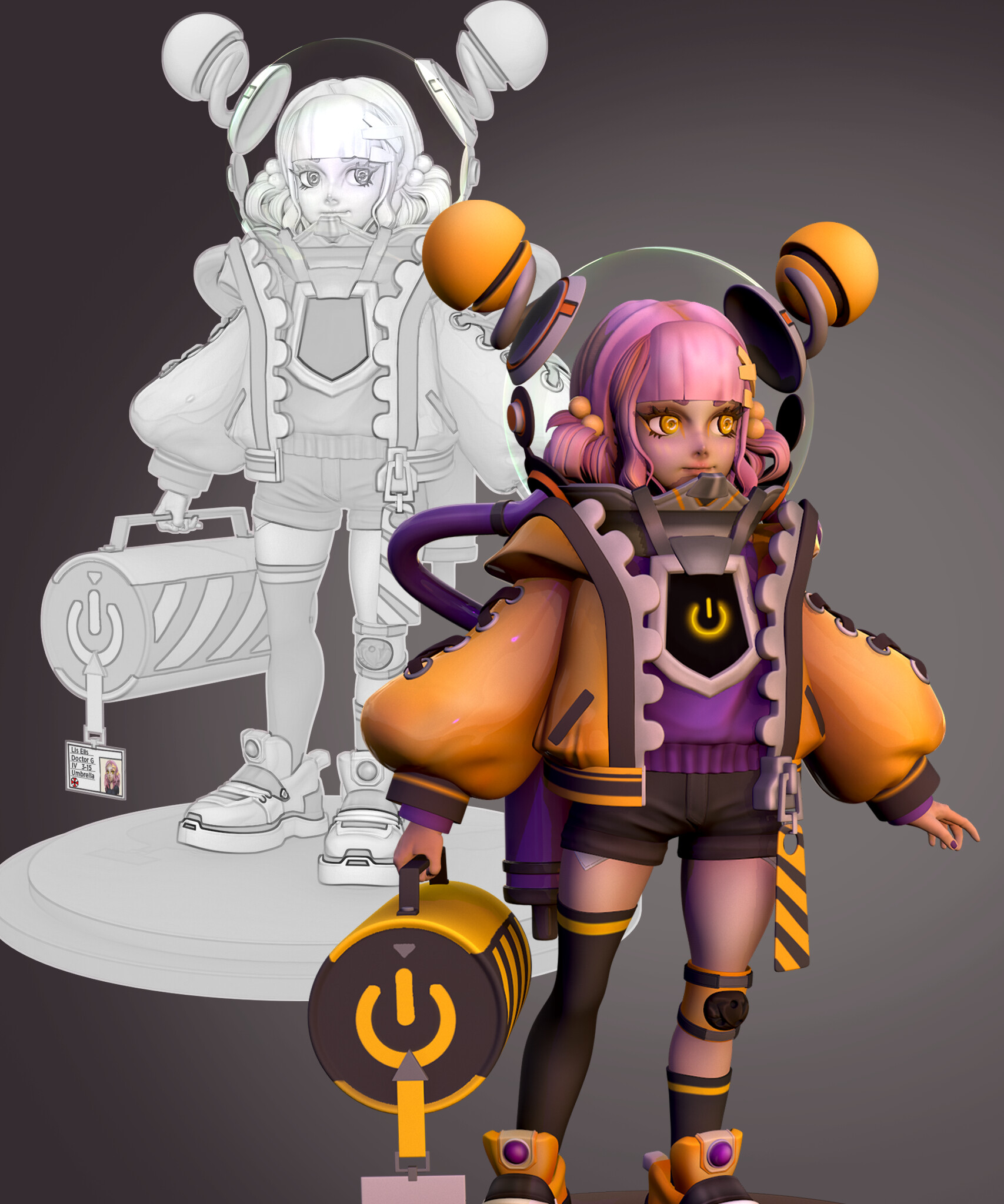 ArtStation - Laboratory assistant