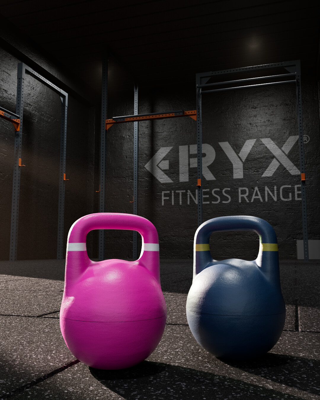 ArtStation - ERYX Kettlebell advertising