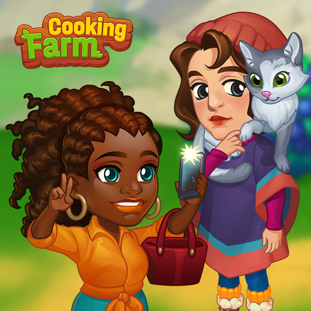 ArtStation - Cooking Farm characters part 1