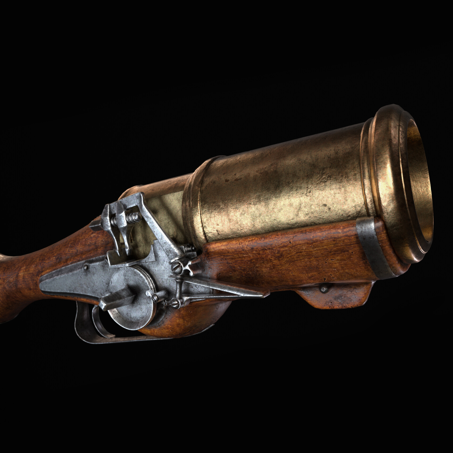 ArtStation - Hand Mortar Bombard