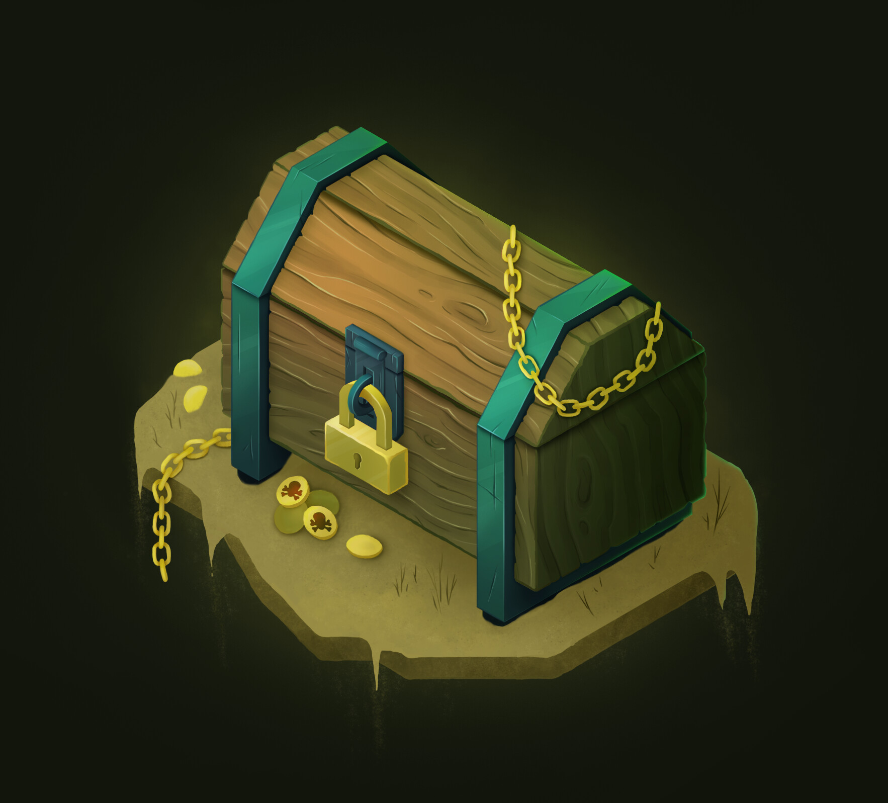 ArtStation - Pirate's chest