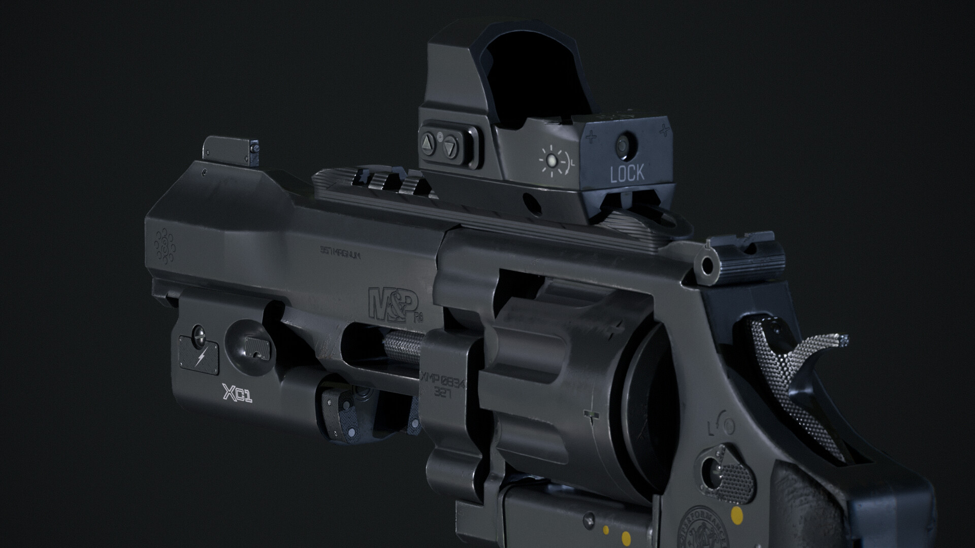 ArtStation - Magnum Revolver (game ready)