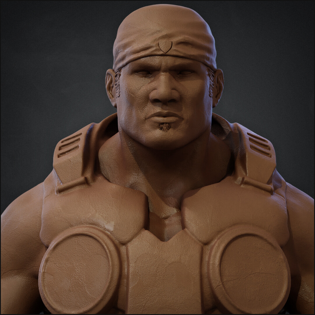 ArtStation - Marcus Fenix - Fanart