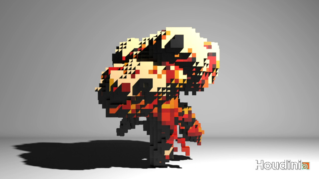 ArtStation - Lego Explosion FX