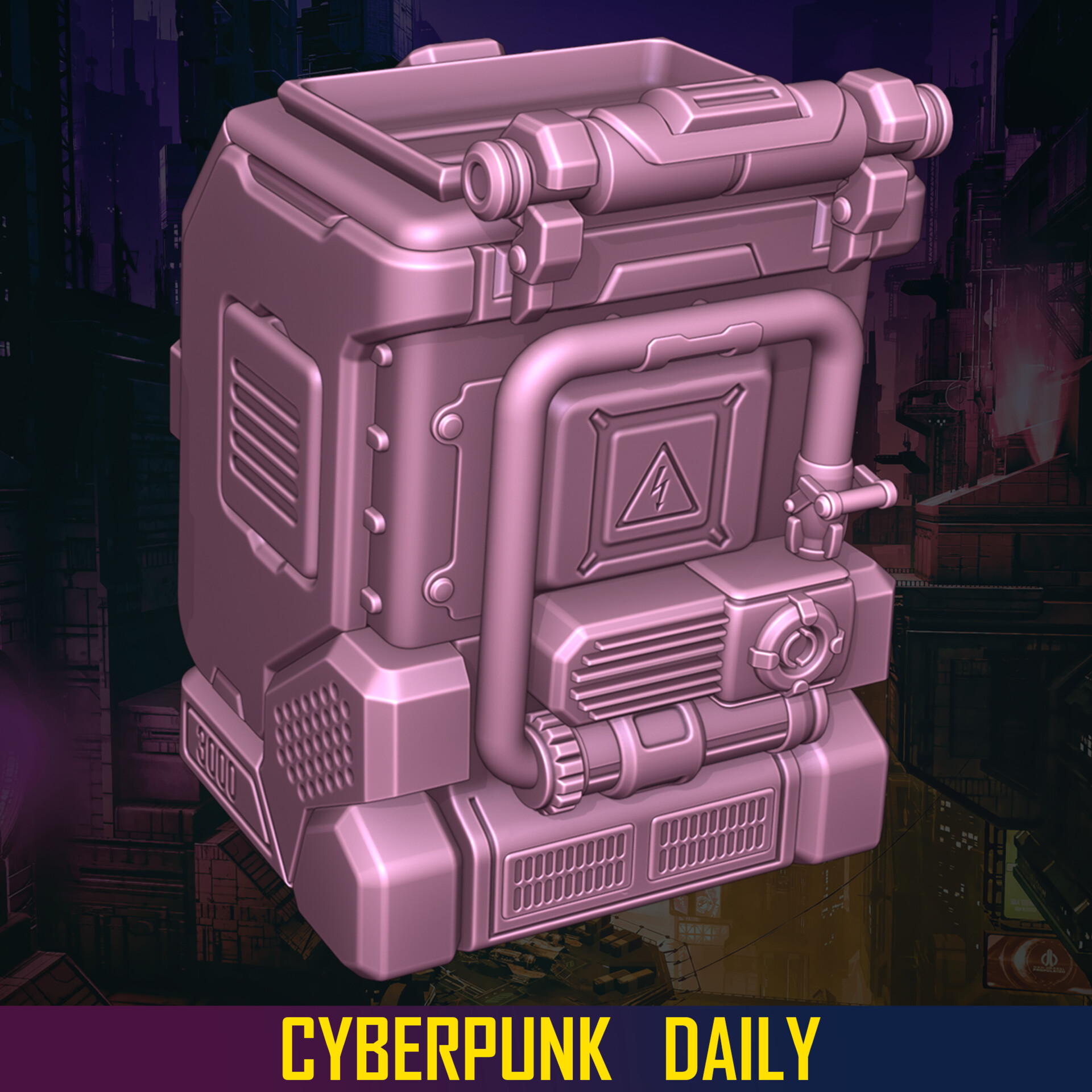 ArtStation - Cyberpunk Daily