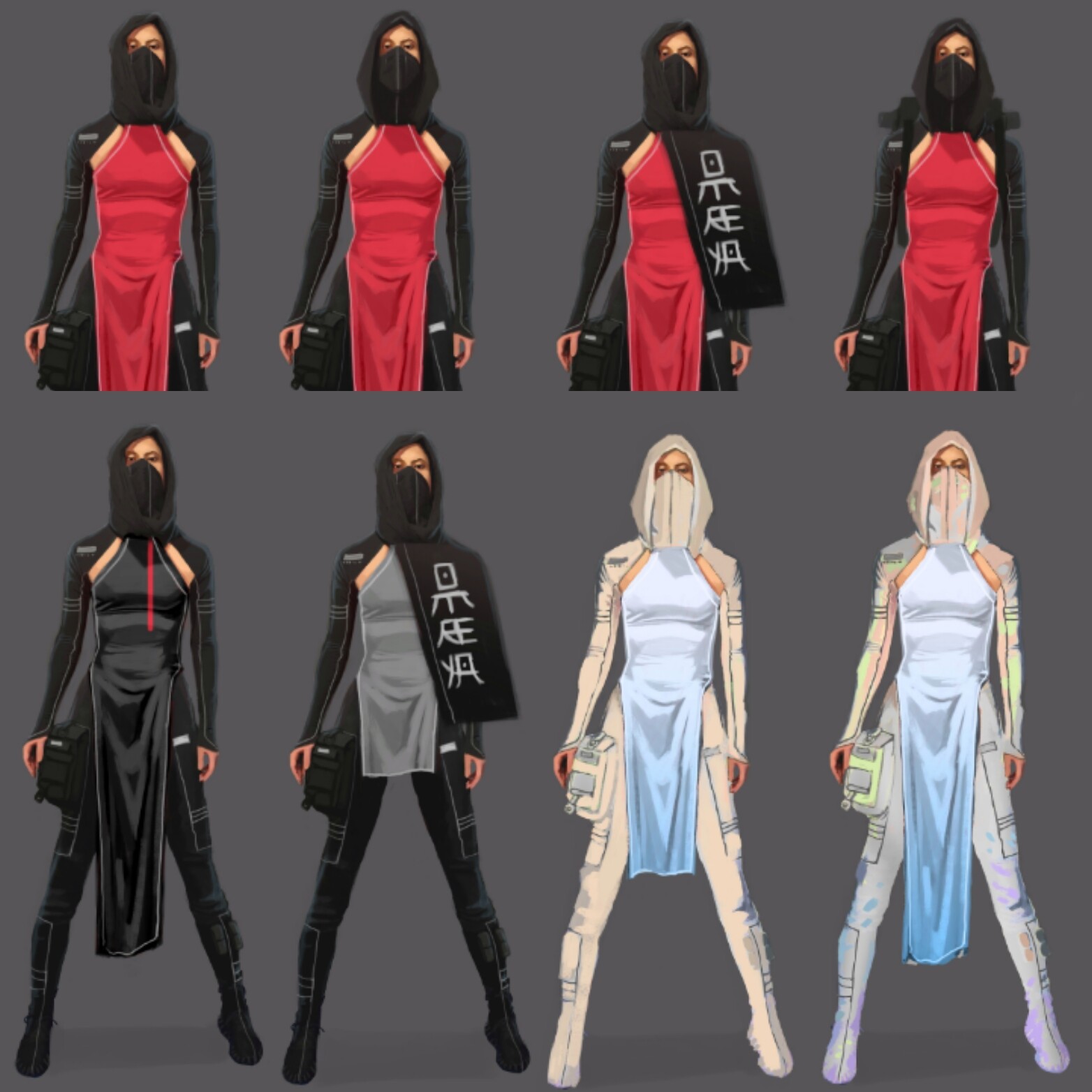 ArtStation - Character Design Techwear Outfit