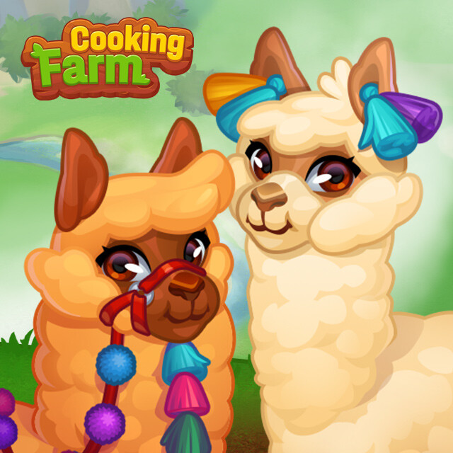 ArtStation - Cooking Farm | Alpaca Farm