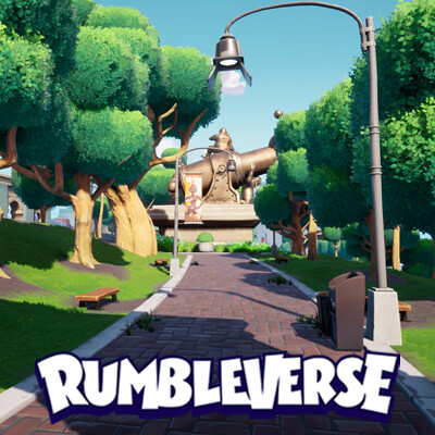 ArtStation - Rumbleverse - Park