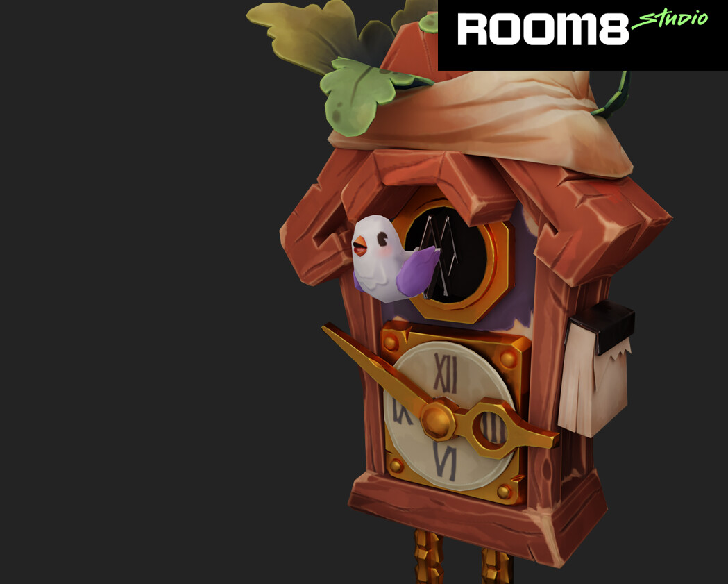 ArtStation - Stylized Cuckoo Clock