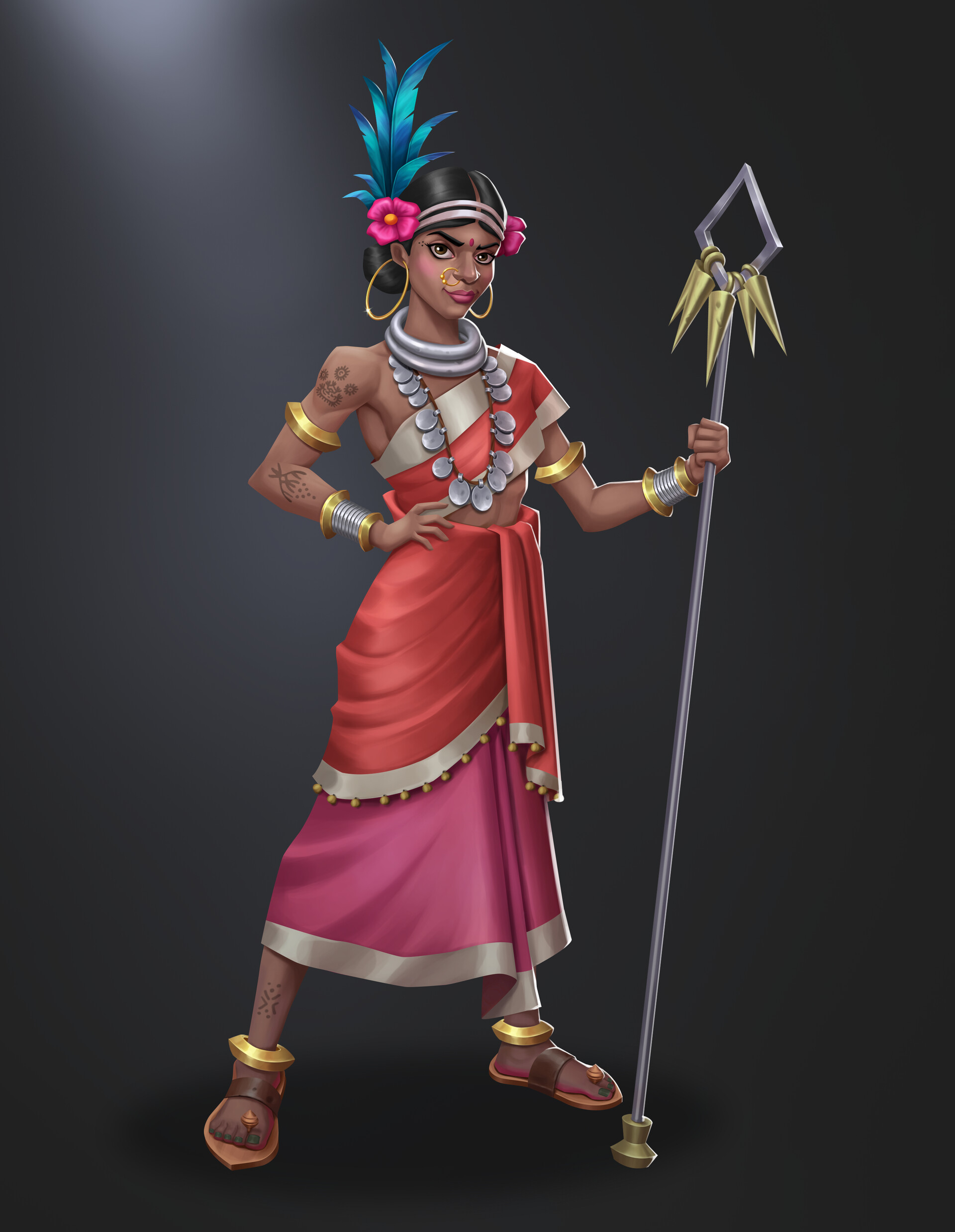 ArtStation - Tribal Queen