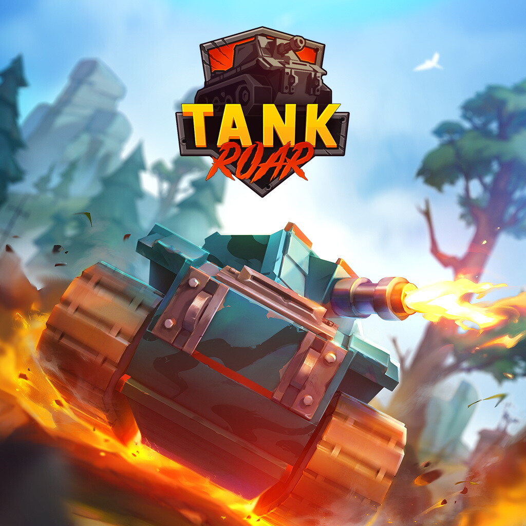 ArtStation - Tanks Roar - visual development of a game prototype