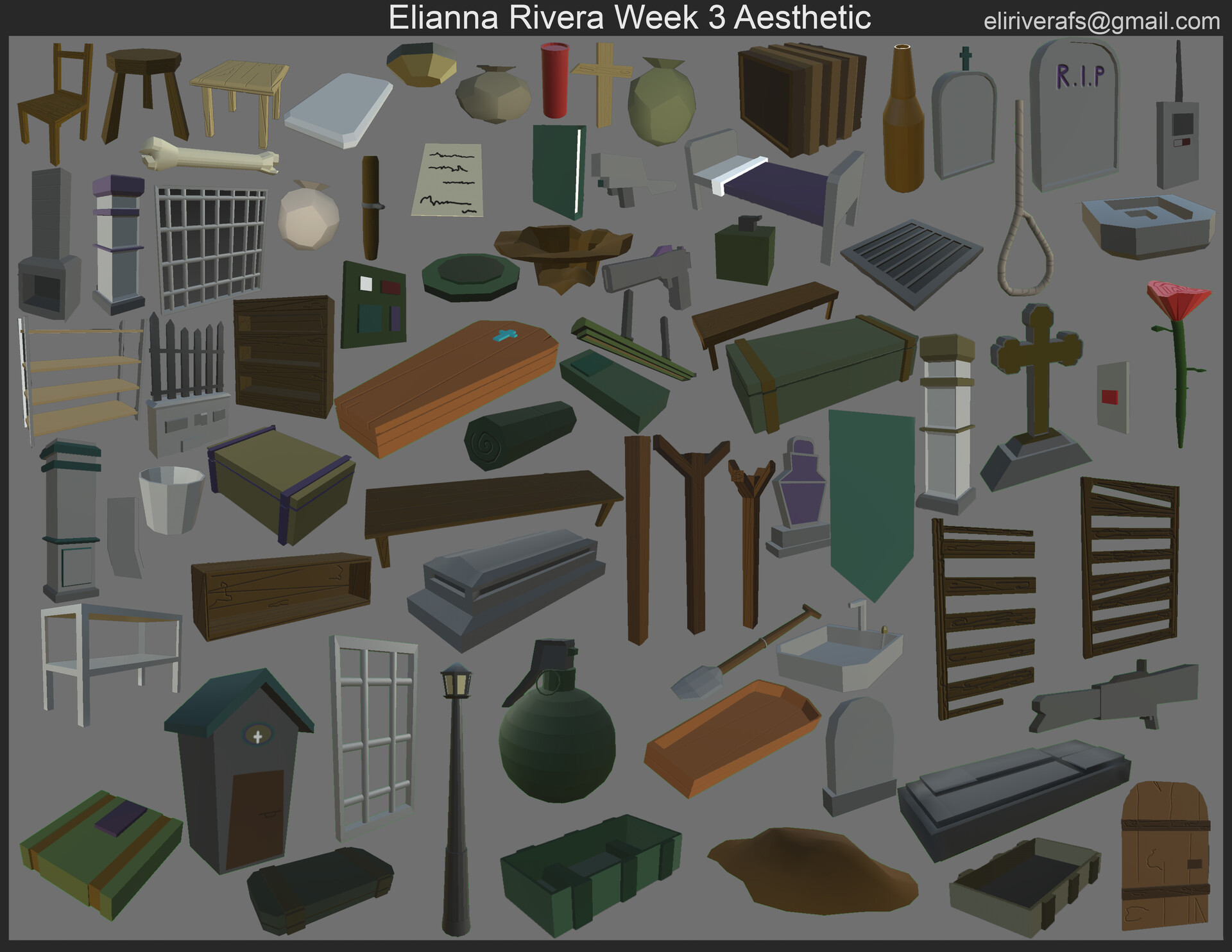 ArtStation - LowPoly Game Props & Environment - OtherGuys