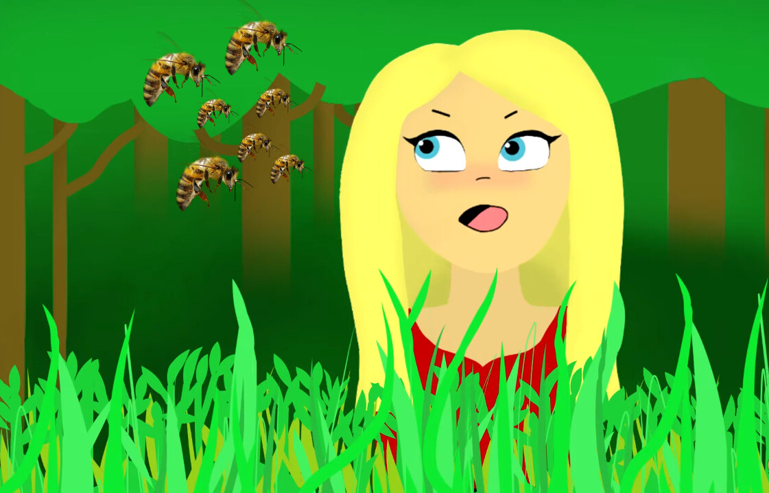 ArtStation - Wasp Stings Story 2D Animation