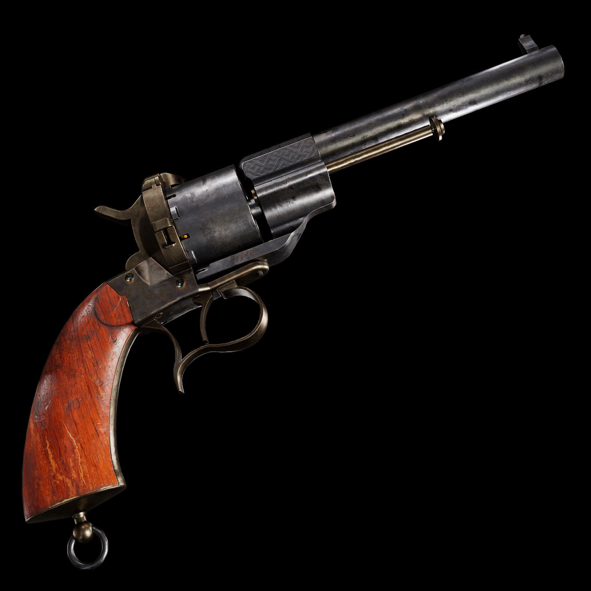 ArtStation - Revolver Lefaucheux M1854 Pinfire
