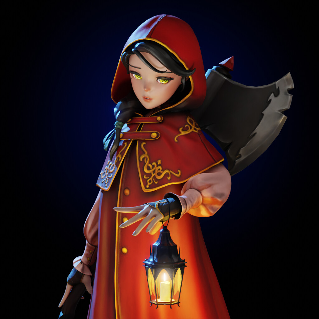 ArtStation - Red Riding Hood - Original Myths Concept