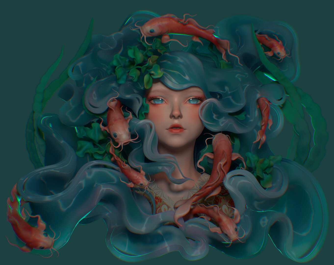 ArtStation - WaterLady