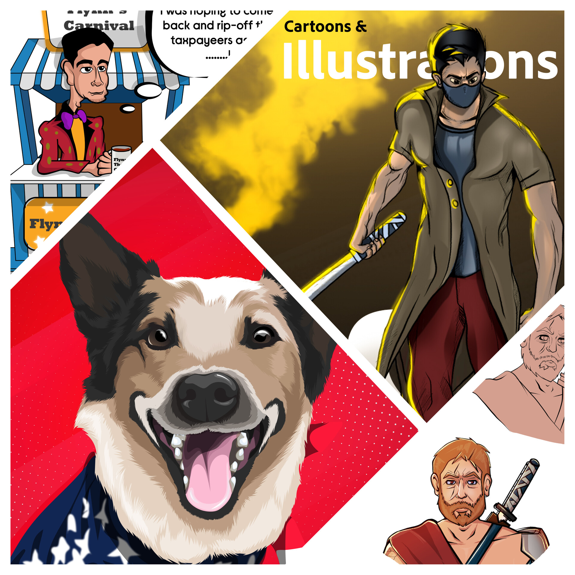 ArtStation - Cartoons and Illustrations