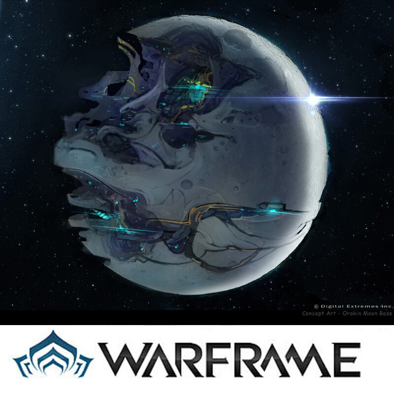 ArtStation - Warfrane Orokin Moon Base