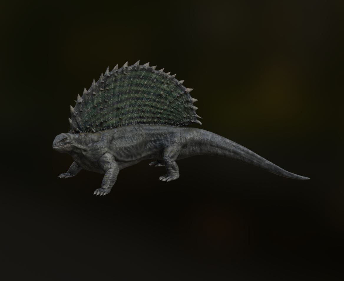 ArtStation - Edaphosaurus (Jurassic World Alive)