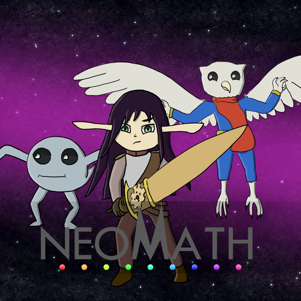 ArtStation - Set 7 Characters 4 (Neomath)