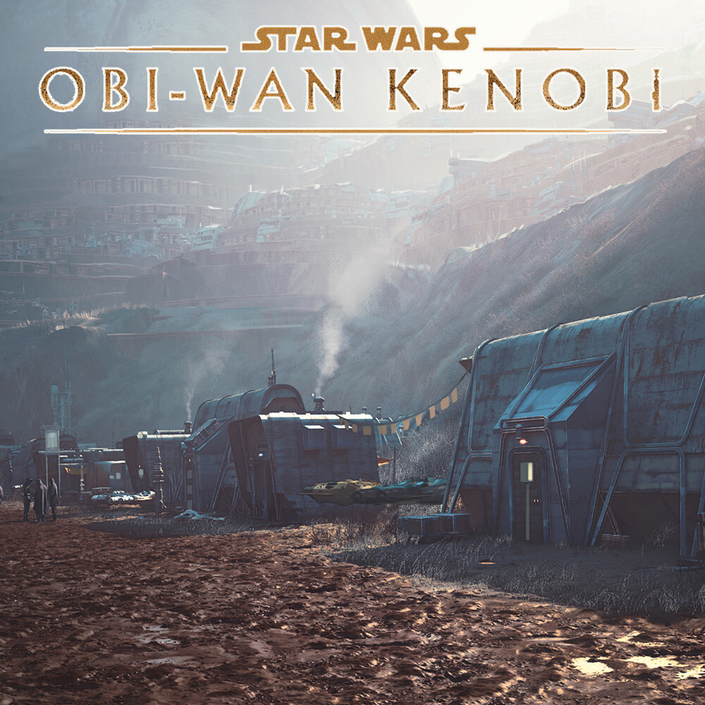 ArtStation - Mining Camp for Obi Wan