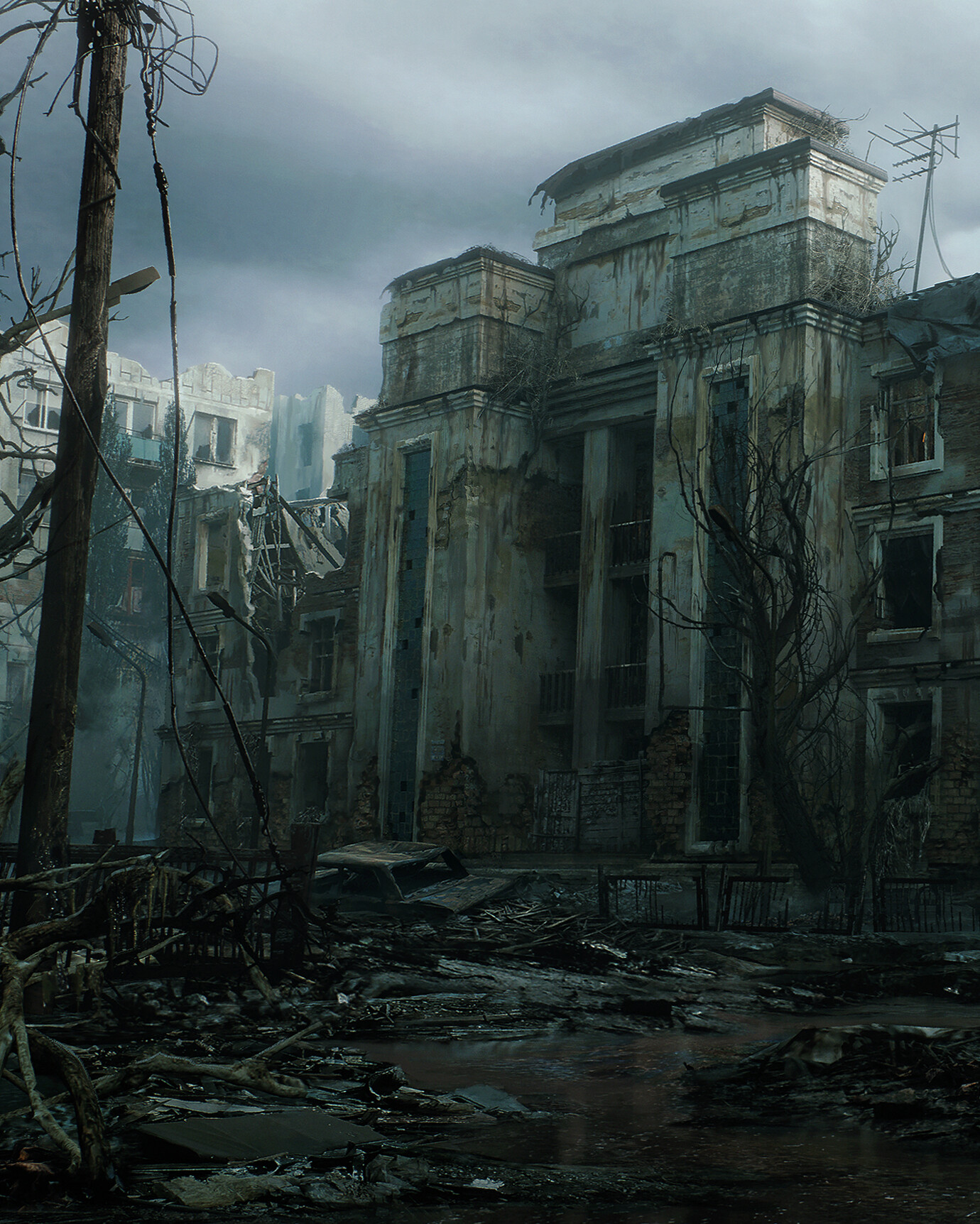 ArtStation - Soviet Ruins