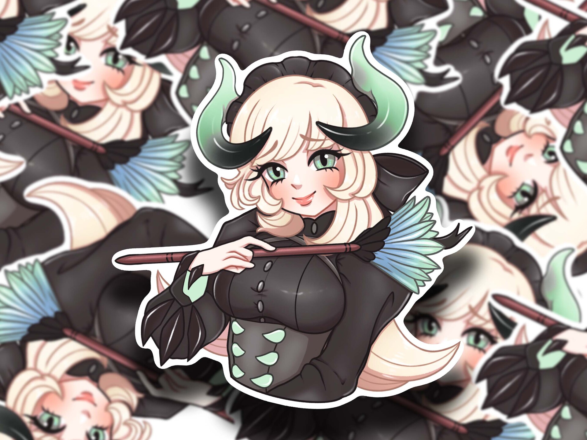 ArtStation - Chamber (Chambe) Dragonmaid | Yu-Gi-Oh! Fan art