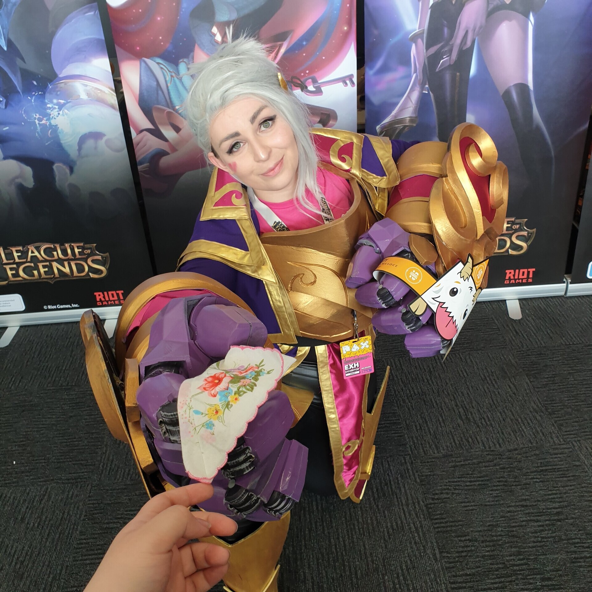 ArtStation - Clutterfiend Cosplay- Heartbreaker Vi and Police Officer ...