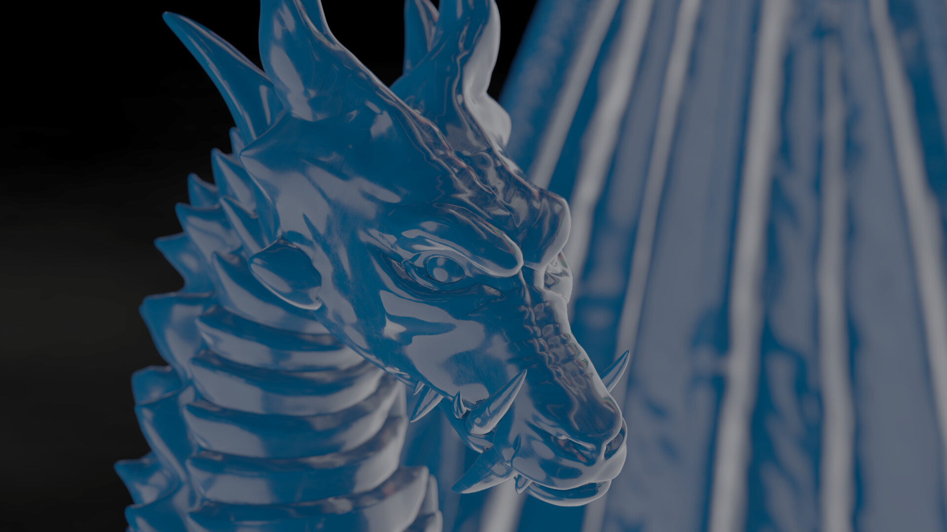 ArtStation - Fantasy Dragon for 3d Printing