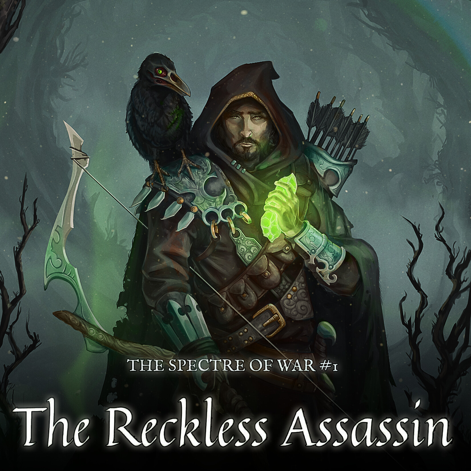 ArtStation - The spectre of war#1 - The Reckless Assasin book cover