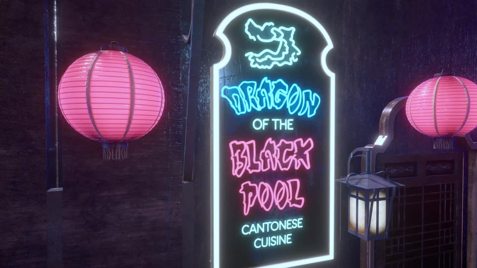 ArtStation - Black Dragon pool Rain