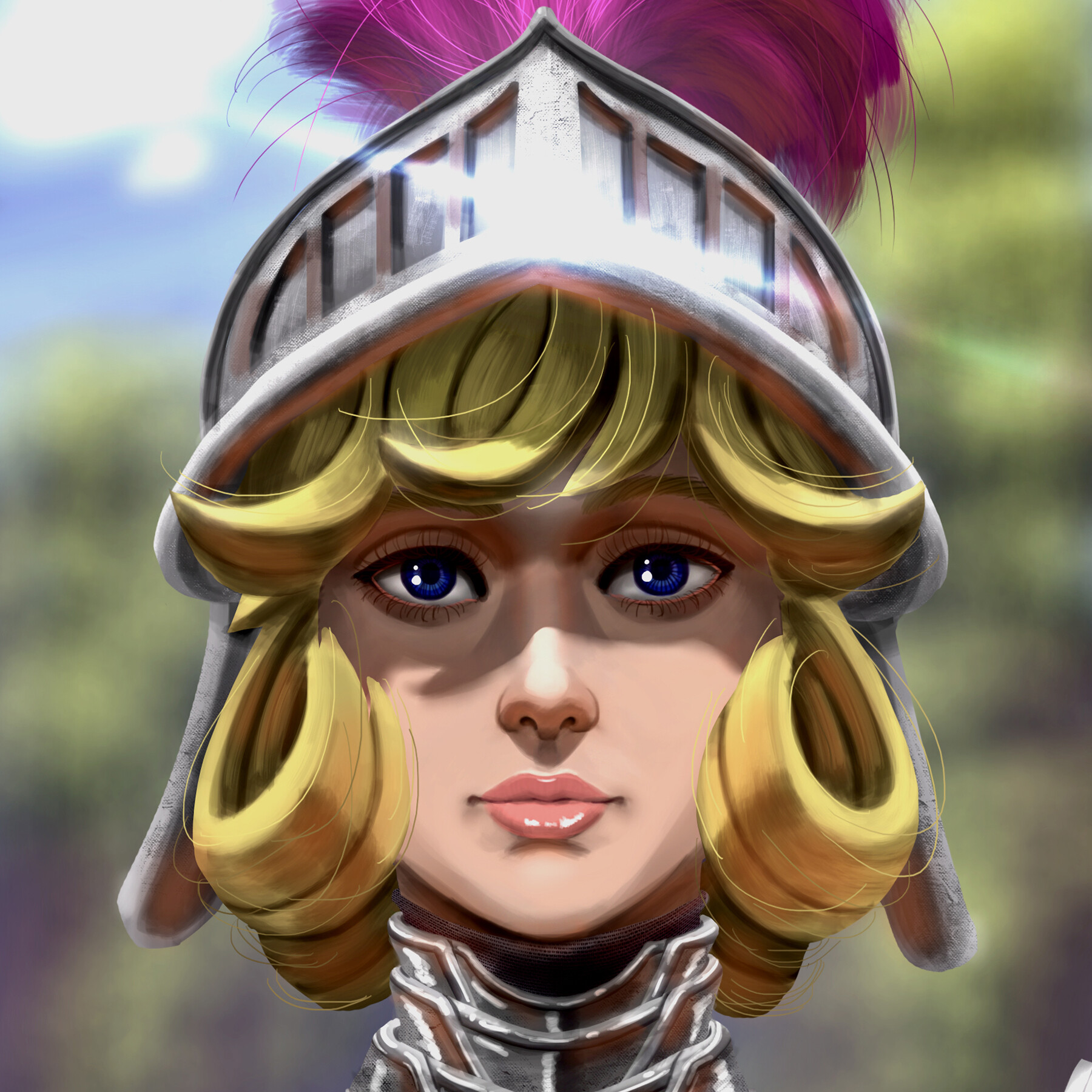 ArtStation - Royal Knight Mercy Fan Art