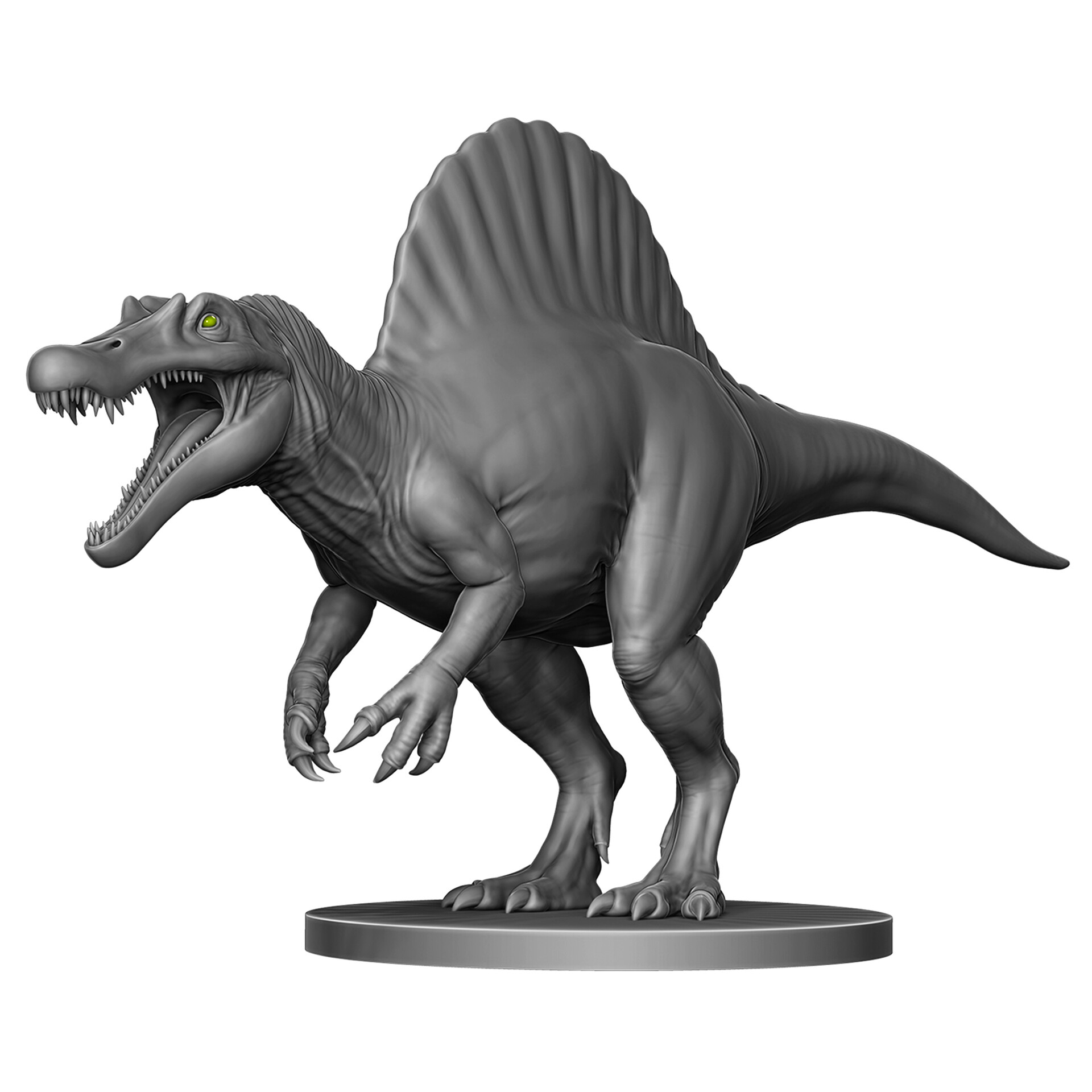 ArtStation - Spinosaurus WIP sculpt