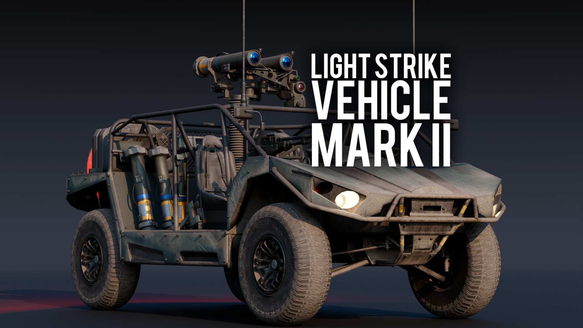 ArtStation - Light Strike Vehicle Mark II (LSV MKII)