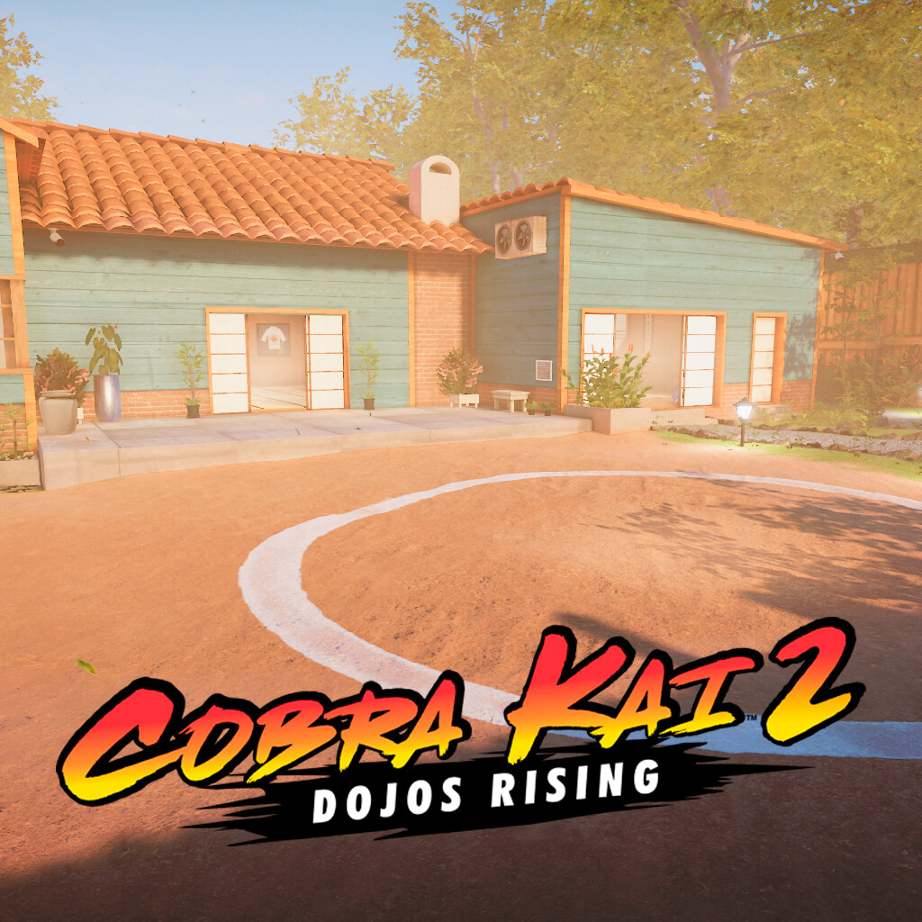 ArtStation - Environment Art - Miyagi-Do Dojo - Cobra Kai 2: Dojos Rising