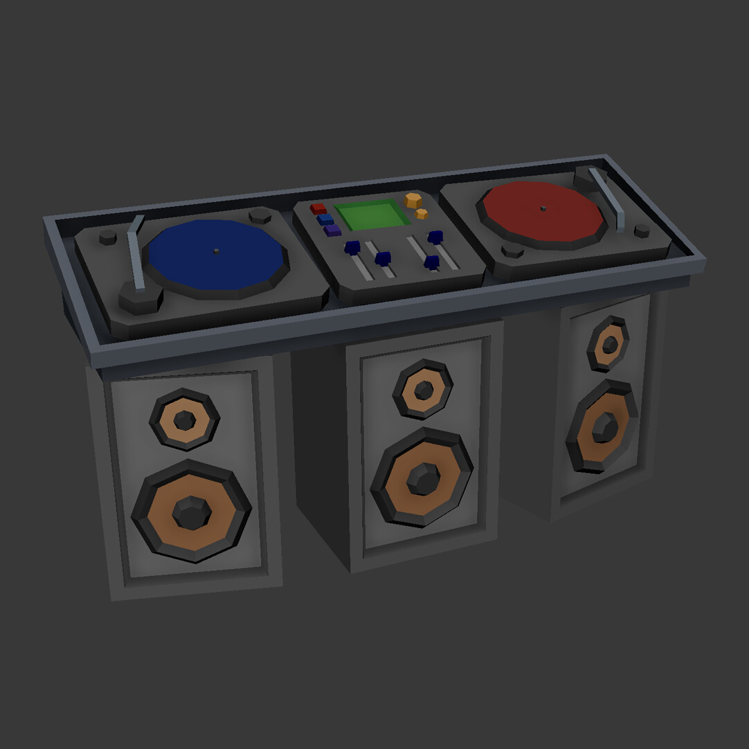 ArtStation - DJ Table