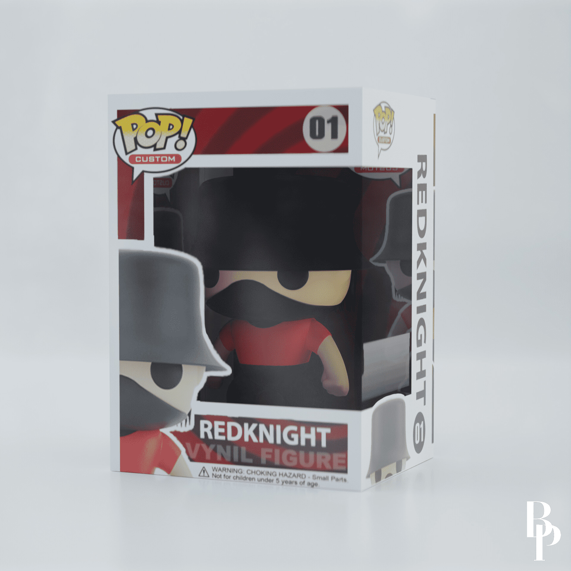 ArtStation - RedKnight Custom Pop Figure