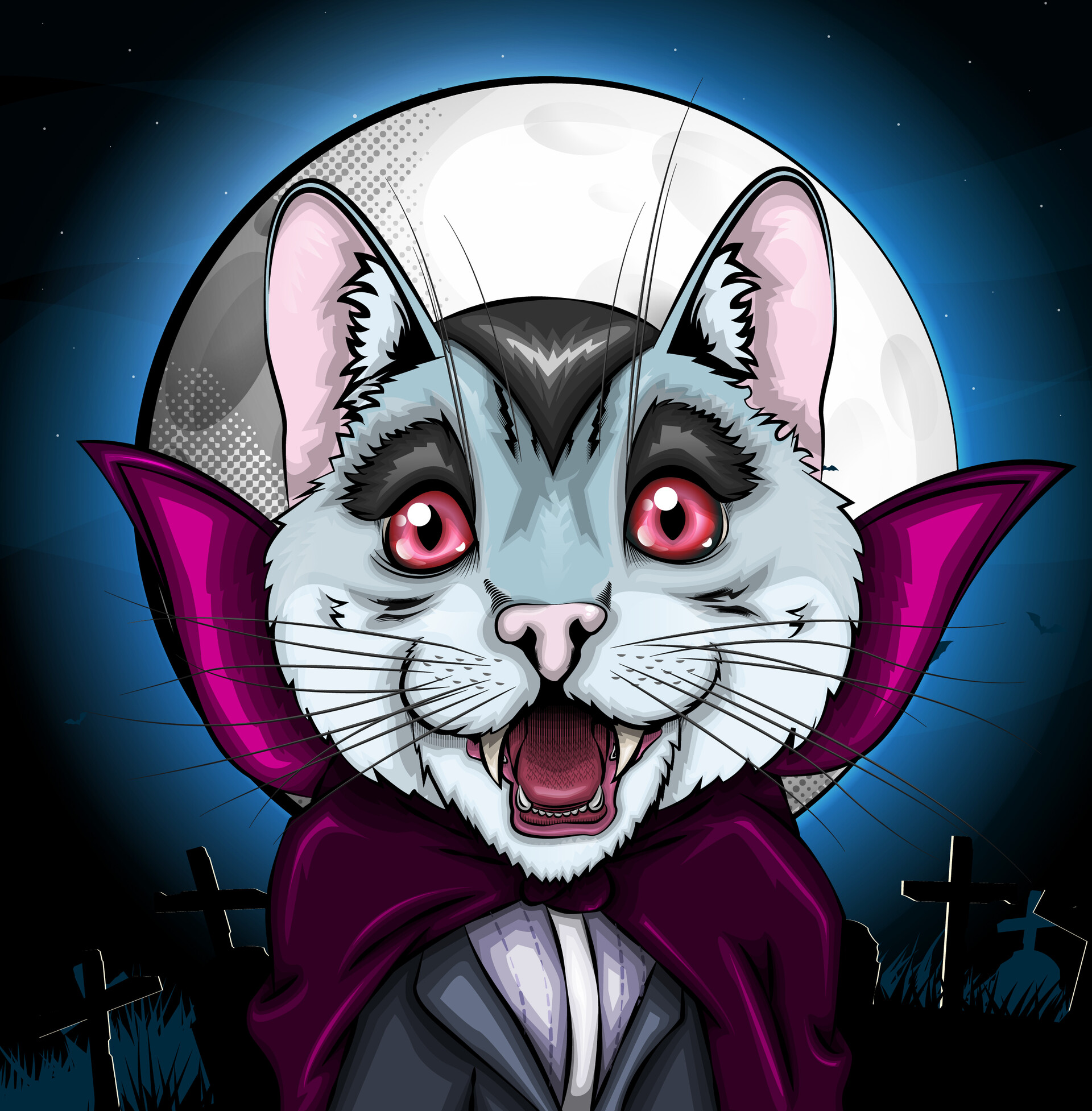 ArtStation - Vampire Cat