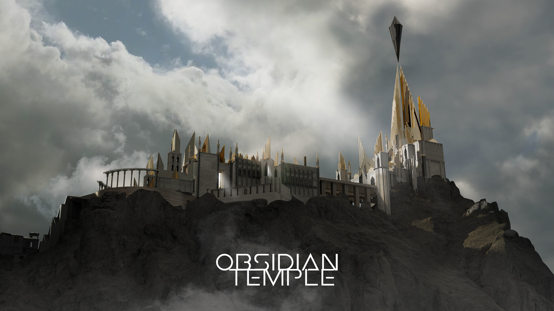 ArtStation - Personal Project: Obsidian Temple