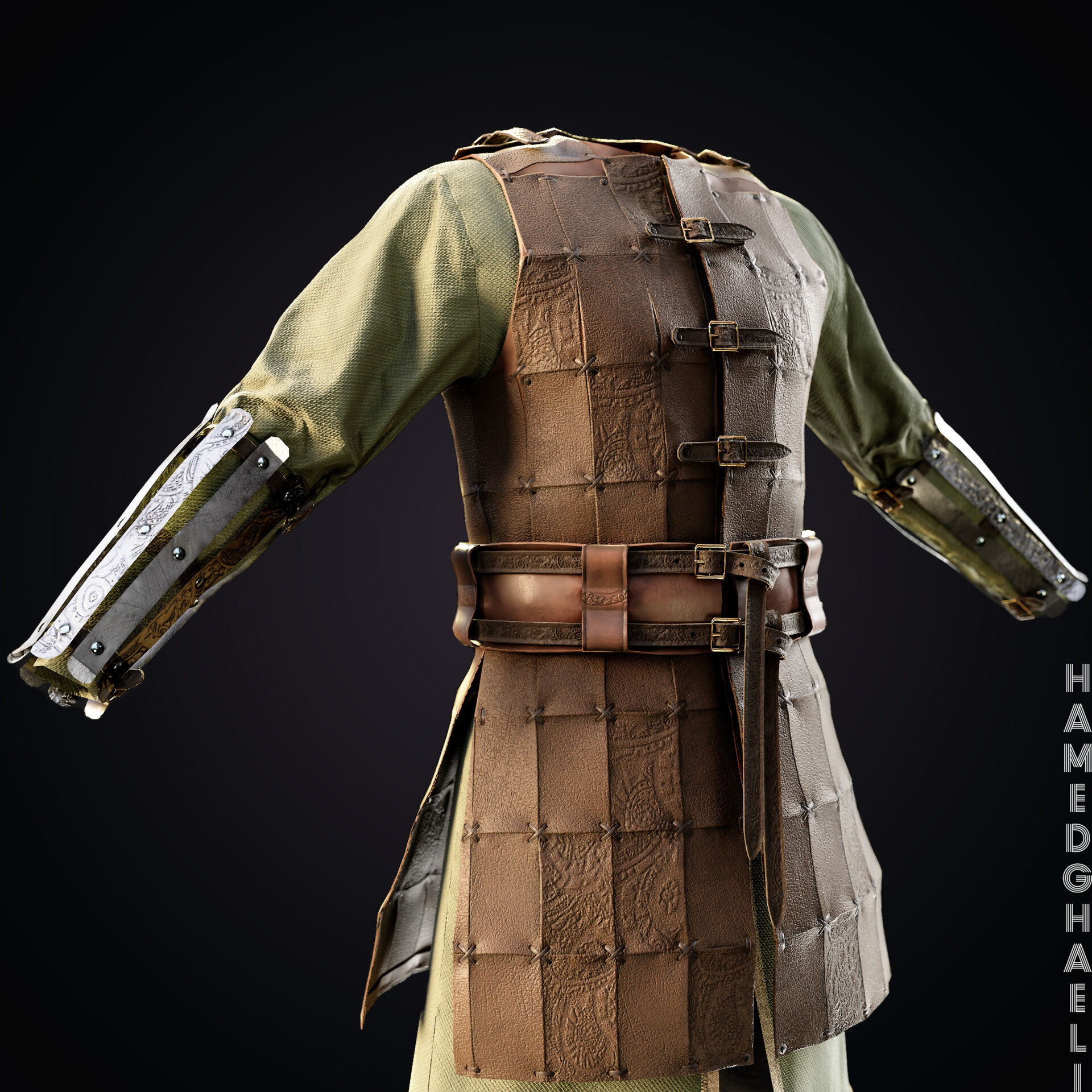 ArtStation - Viking Leather Armor