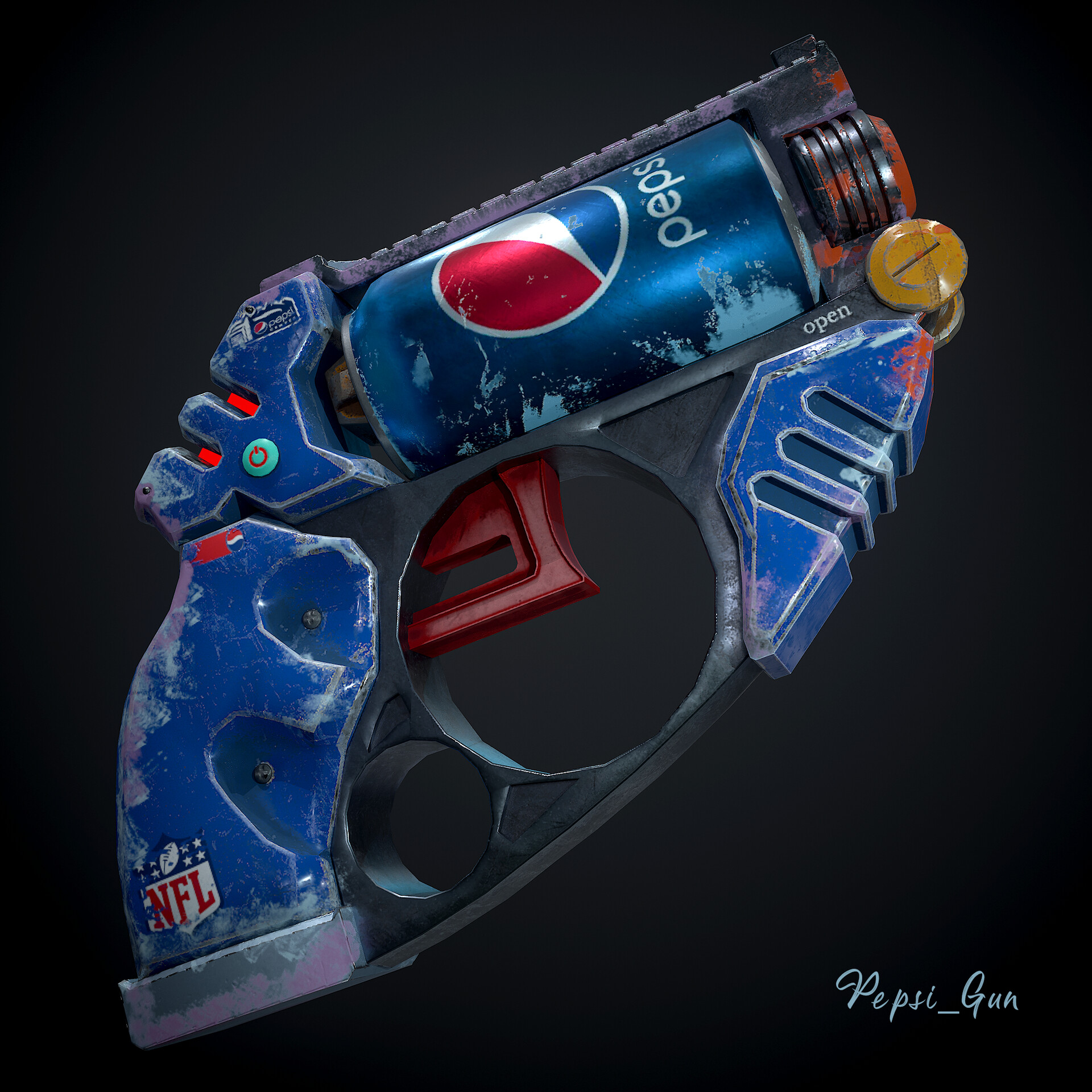 ArtStation - Pepsi_Gun