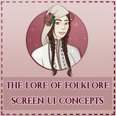 ArtStation - The Lore Of Folklore - A Children Educational Screen UI ...