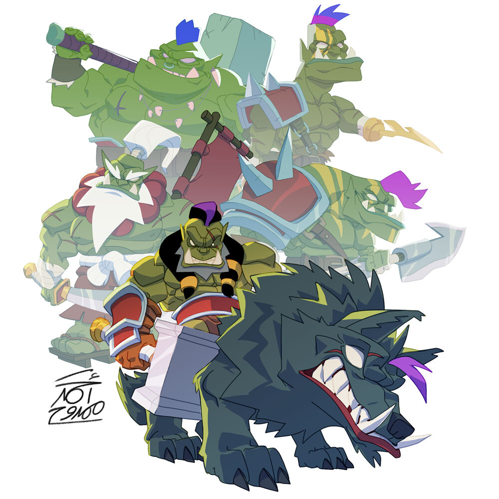 ArtStation - ORC Tribe - warcraft-