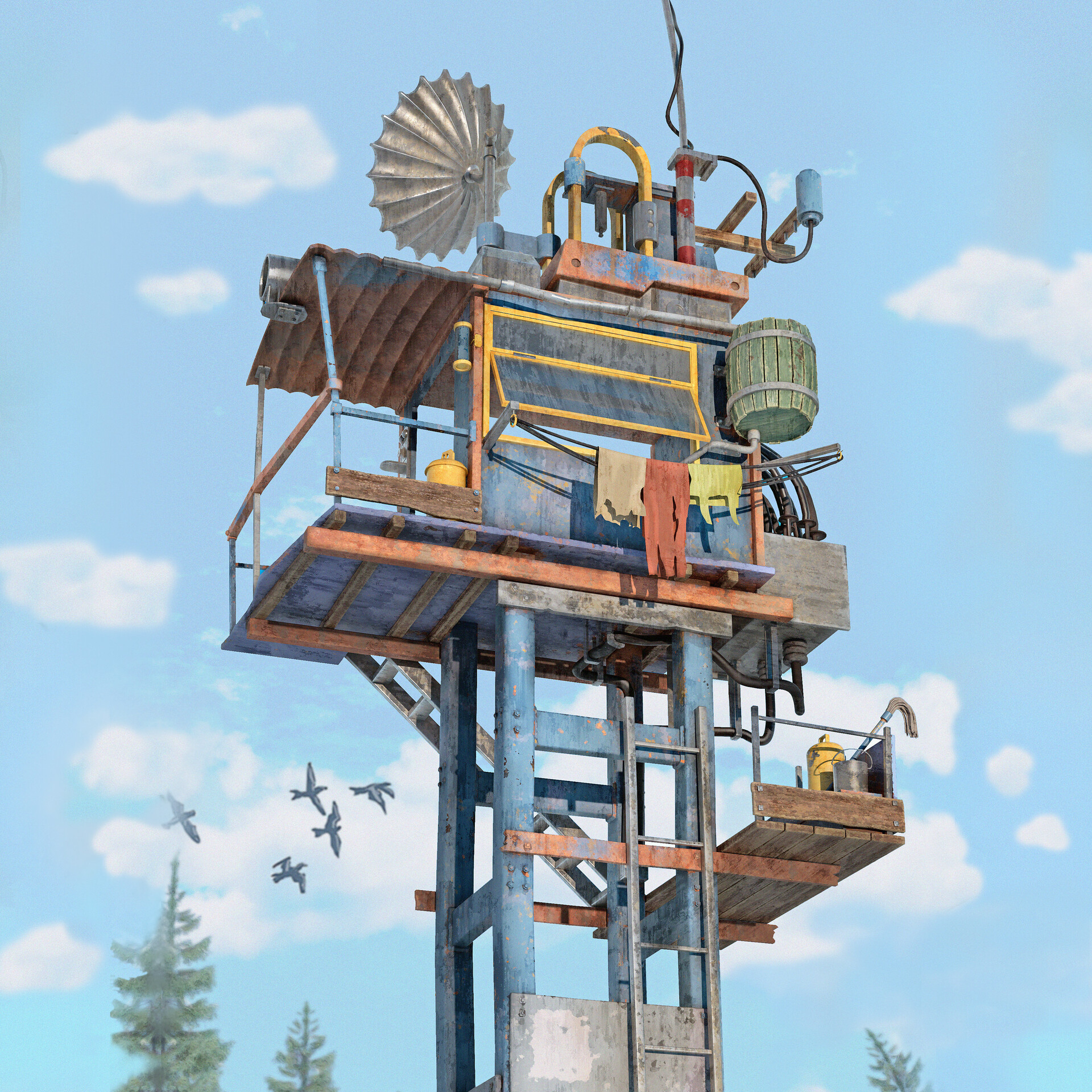 ArtStation - watchtower