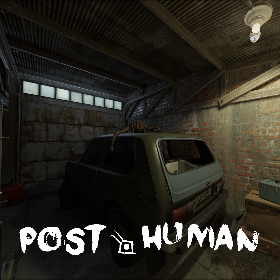 ArtStation - Post Human - Garage